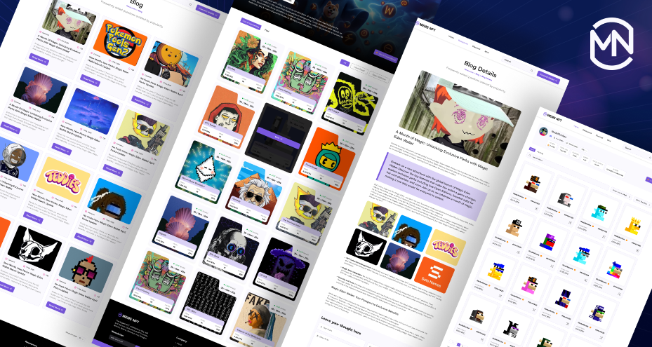 Best Meme NFT Tailwind CSS and Bootstrap Template 2024