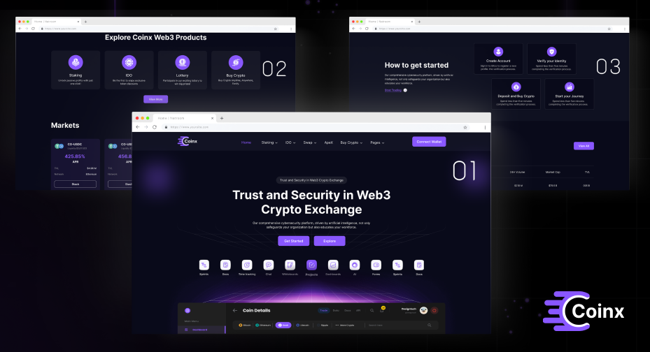 Best Crypto Swapping and IDO Web3 UI Kit
