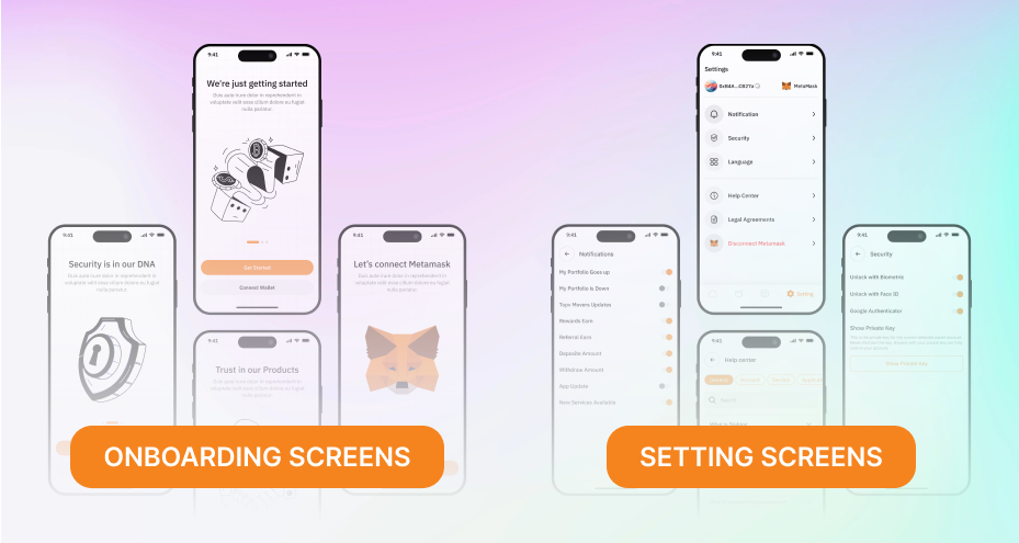 Best Liquid stacking and Restacking App UI Kit