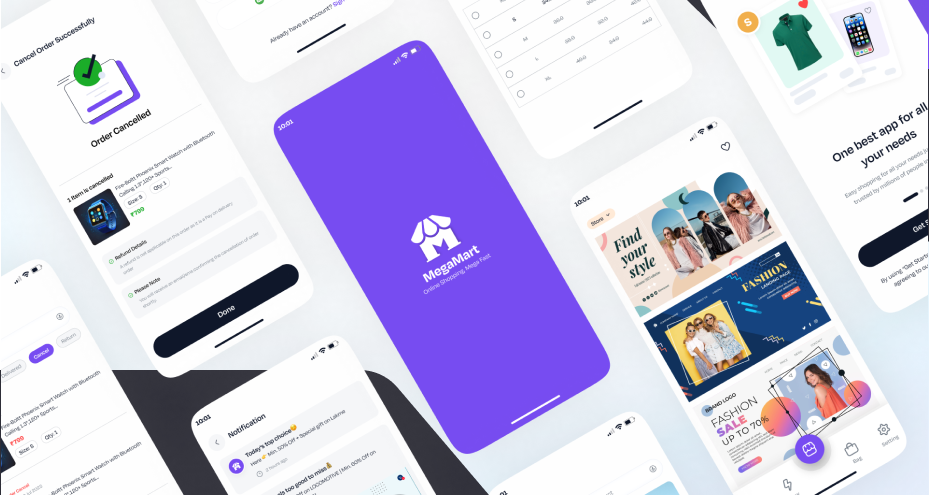 Multi Vendor Ecommerce Store Mobile Flutter App
