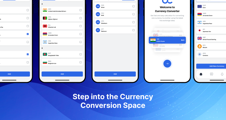 Best Currency Converter Flutter Mobile App